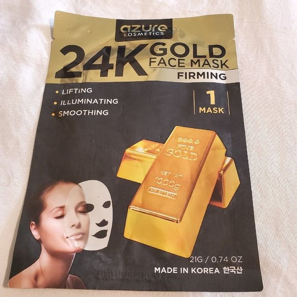 Azure Kosmetic | Makeup | Azure Lux 24k Gold Face Mask Firming ...